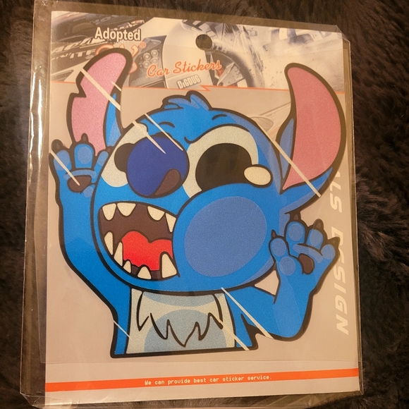 Art | Stitch Car Sticker Decal | Poshmark